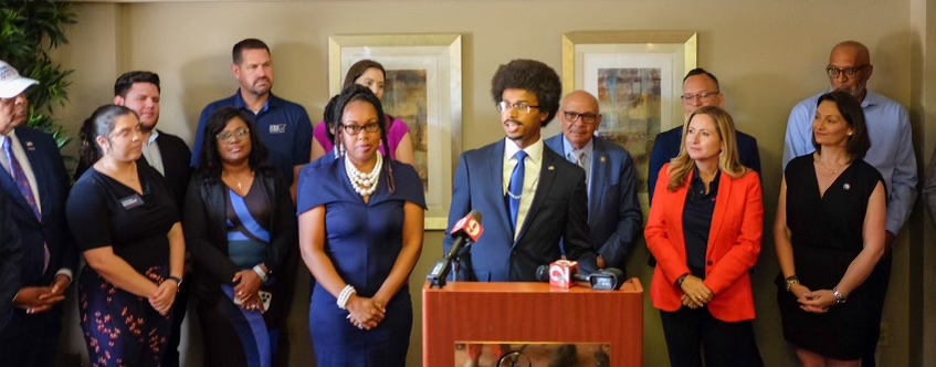 Suspended State Attorney Worrell Holds Press Conference ...