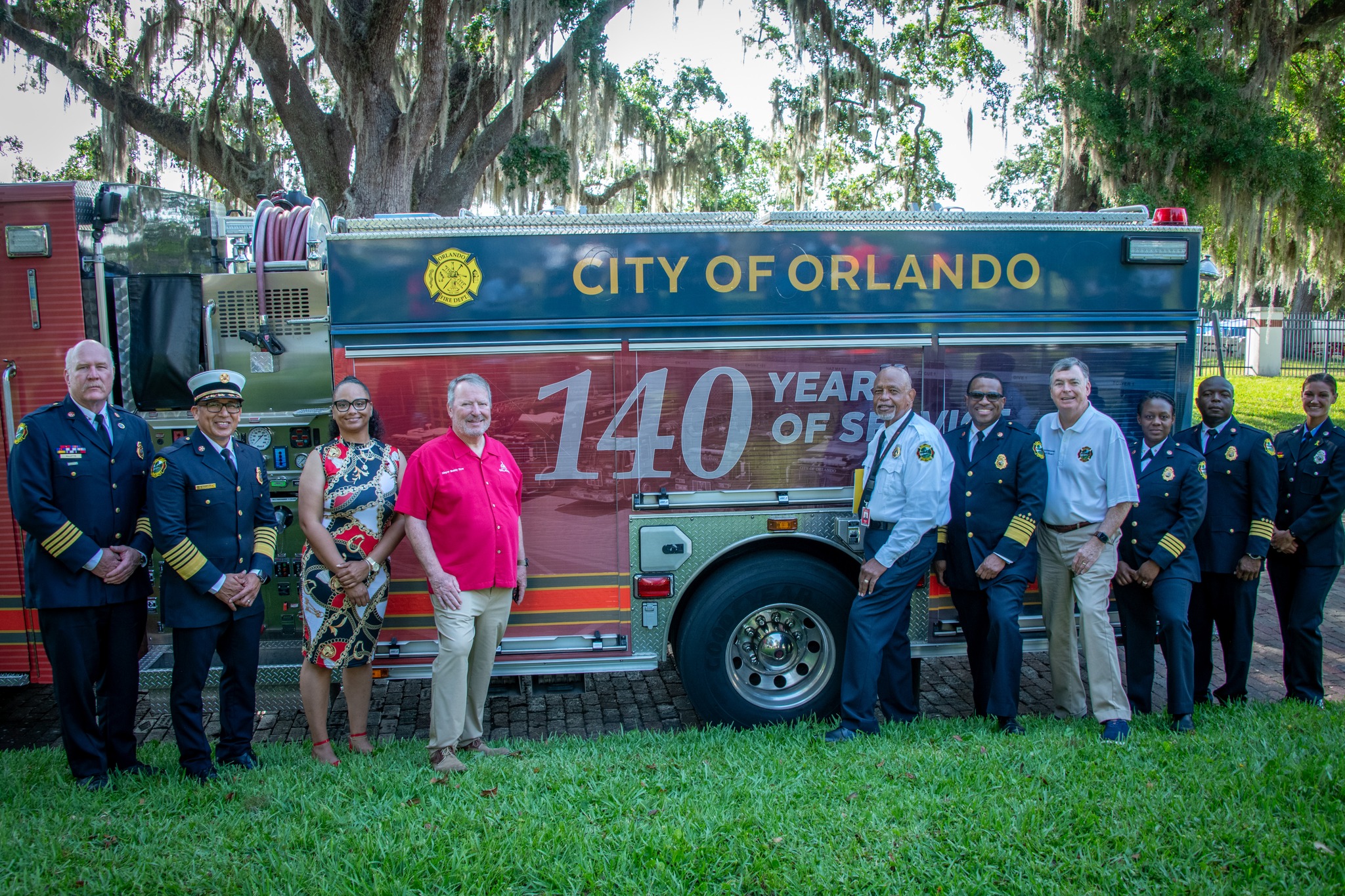Orlando Fire Department Marks 140 Years of Service with Historic ...